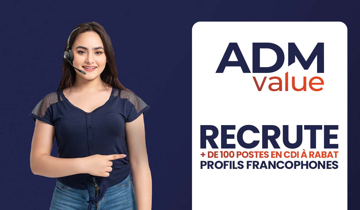 ADM Value Rabat Recrute